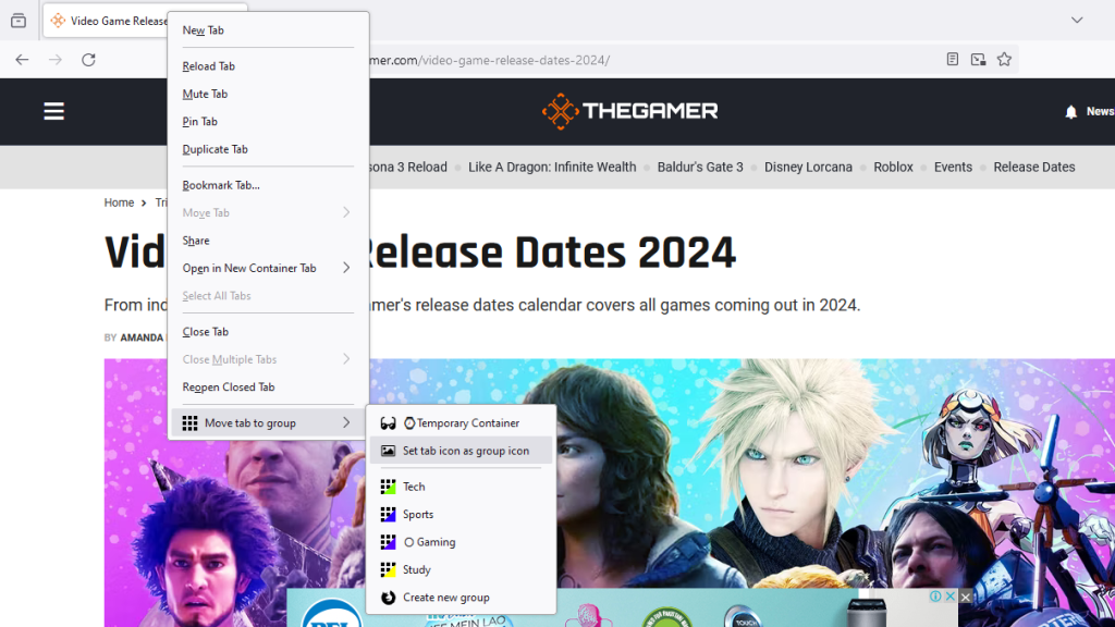 How to organize tabs in Chrome, Edge, Safari, and Firefox by grouping them together for better ...